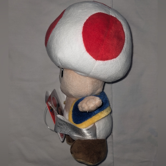 Nintendo | Toys | 7 Licensed Nintendo Super Mario Toad Plush Plushie ...